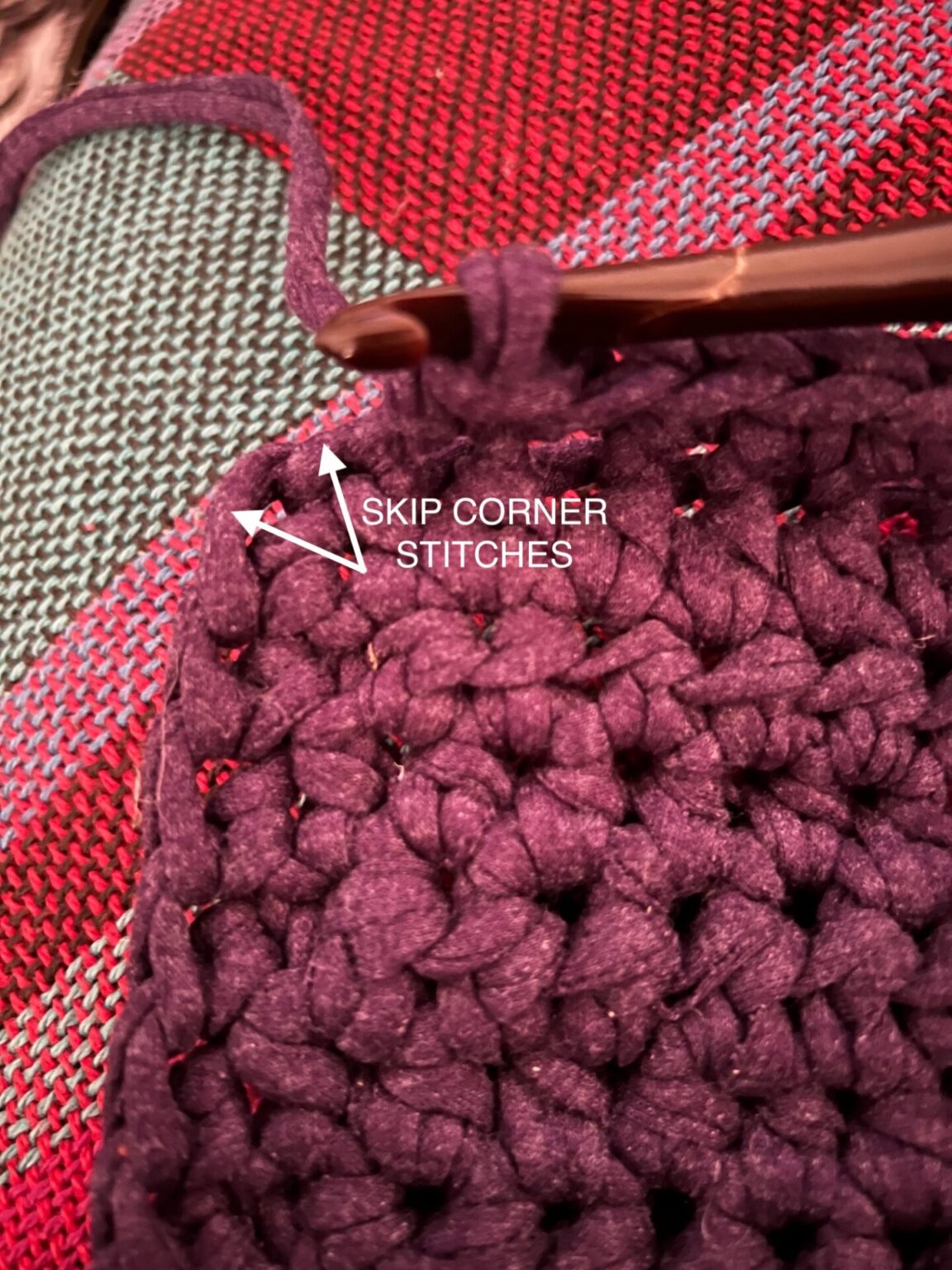 Lemon Peel Hoooked Zpagetti Storage Basket - a Free Crochet Pattern